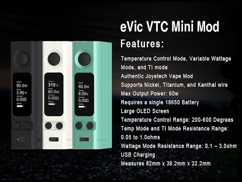 eVic VTC Mini – Introduzione e utilizzo | Mat Eric's Reflections