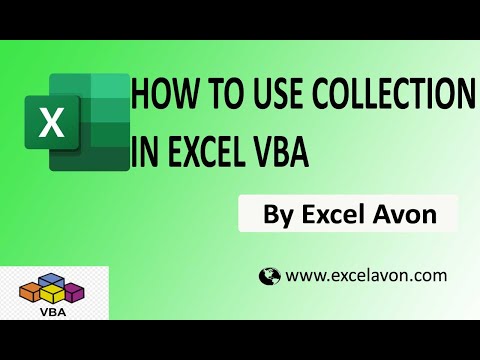 How to use collection in Excel VBA - Excel Avon