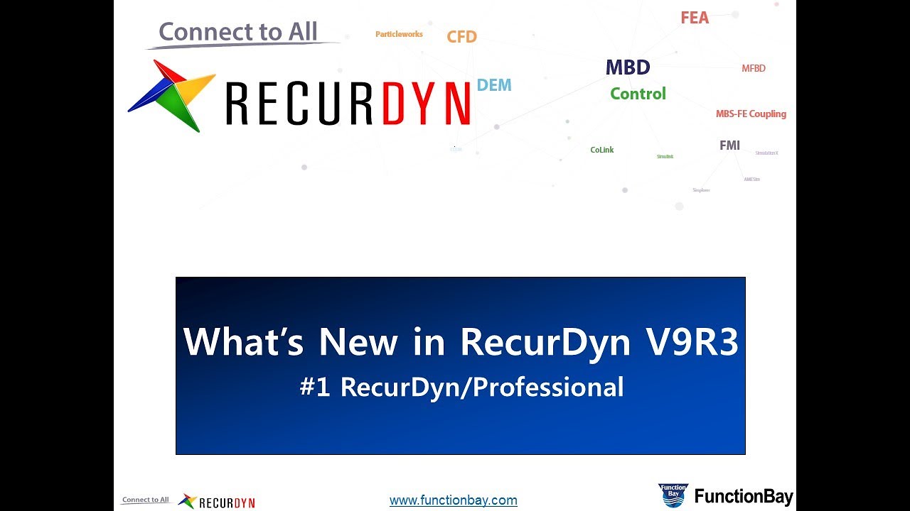 RecurDyn V9R3 - What's New - 01. Professional