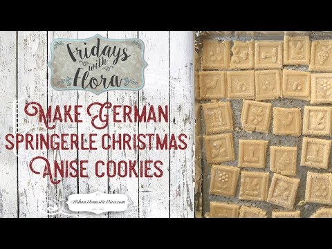 How To Make Springerle Cookies in a Semi-Traditional Way for Christmas, Ep.57 FWF