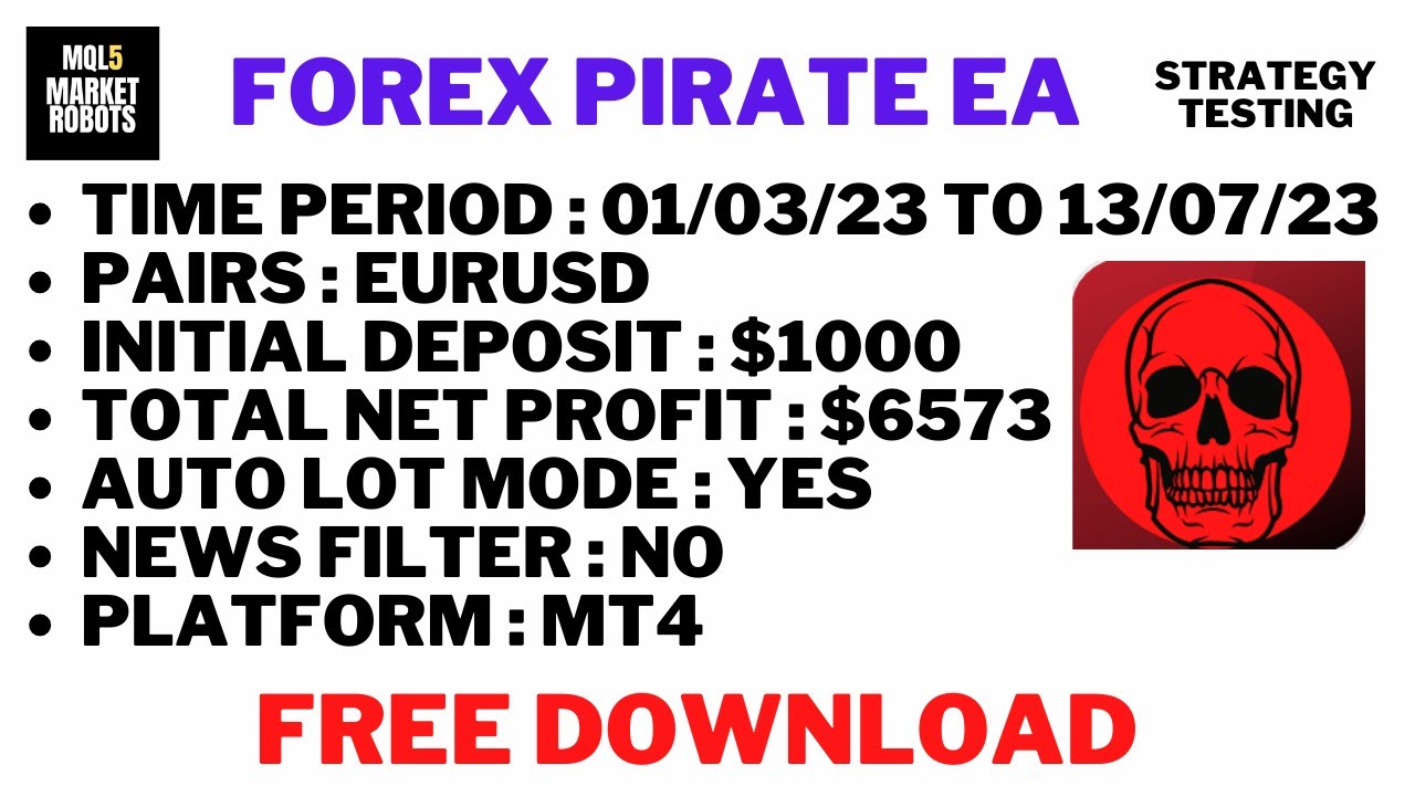Forex Pirate EA MT4 Forex Robot Free Download | mql5 market robots