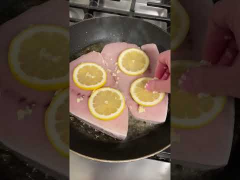 Easy Swordfish Recipe! Lemon Butter Swordfish Steaks 🎣