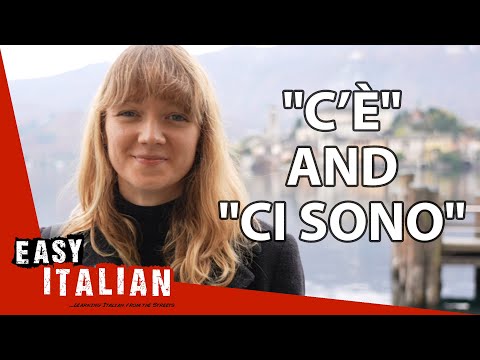 How to Use "C’è" and "Ci Sono" | Super Easy Italian 24