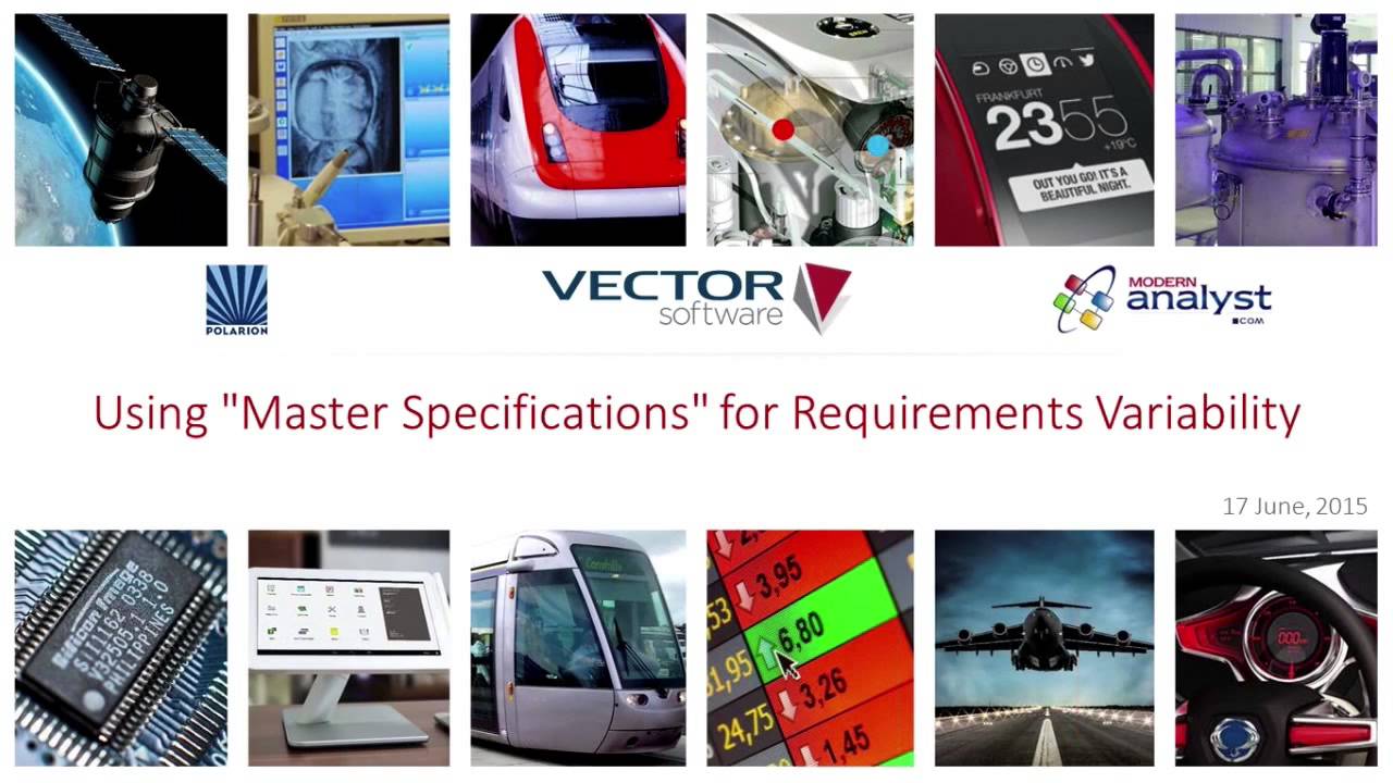 Using  Master Specifications  for Requirements Variability