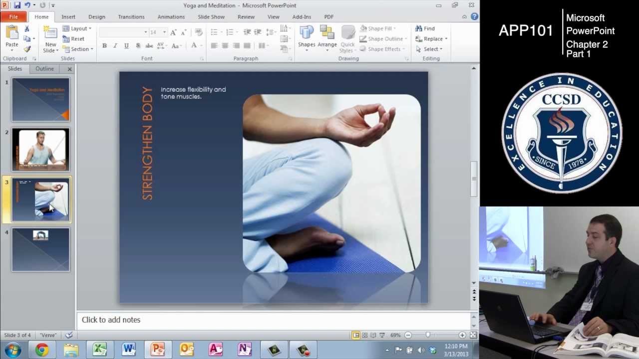 APP101 - Microsoft PowerPoint Chapter 2 - Part 1