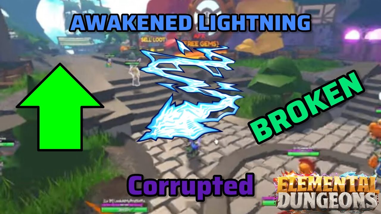 CORRUPTED Awakened Lightning Showcase | Elemental Dungeons