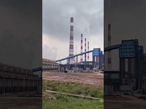 super thermal power plant. mega structure #thermalpowerplant #megastructure #electricity