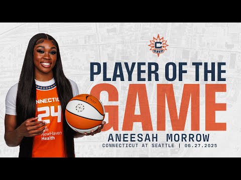 Connecticut vs. Seattle Player of the Game: Aneesah Morrow