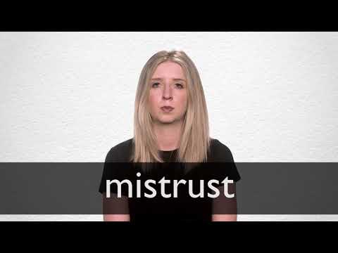 MISTRUST definition and meaning | Collins English Dictionary