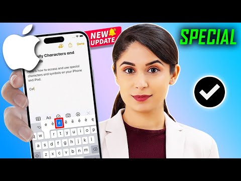 How To Type Special Characters And Symbols On iPhone/iPad 2024