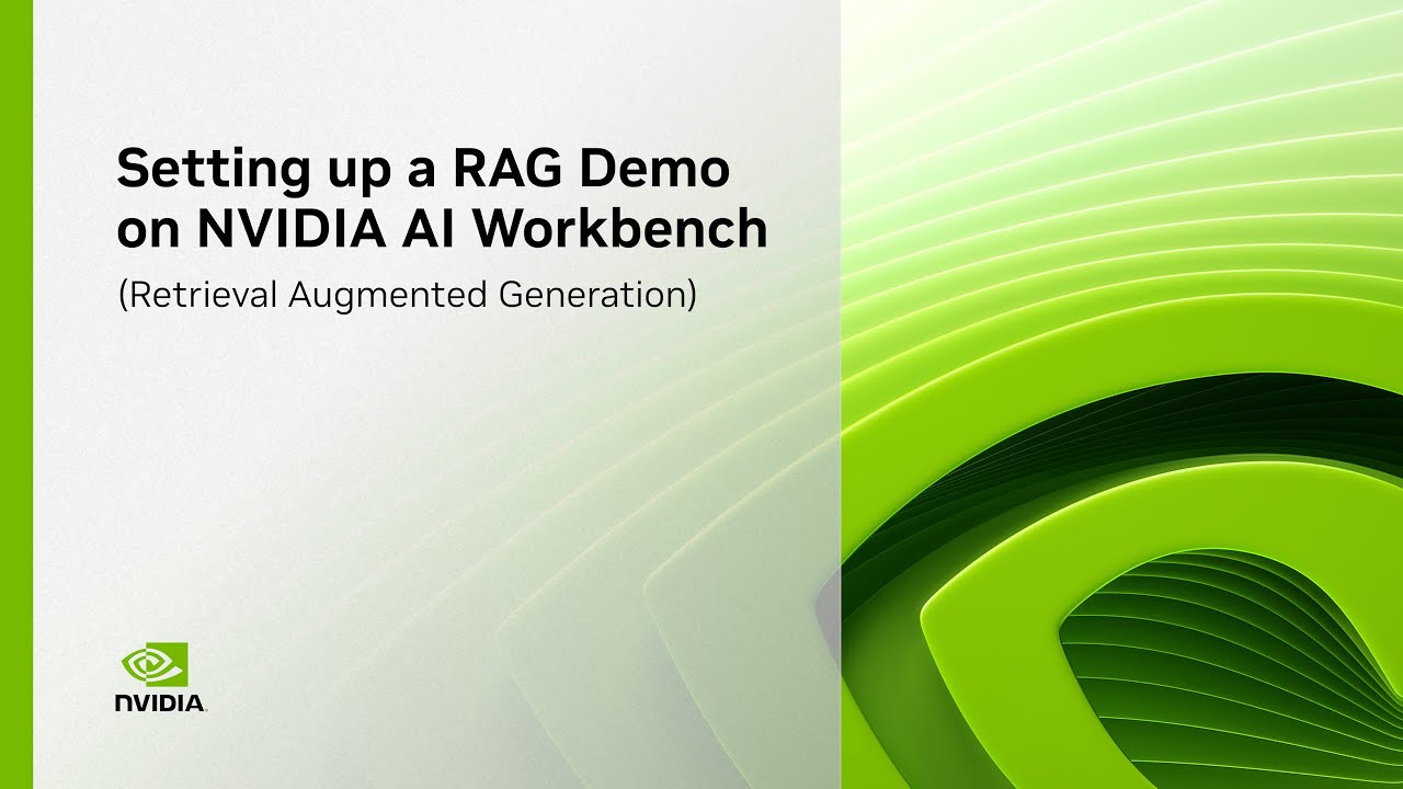 Setting Up a RAG Demo on NVIDIA AI Workbench