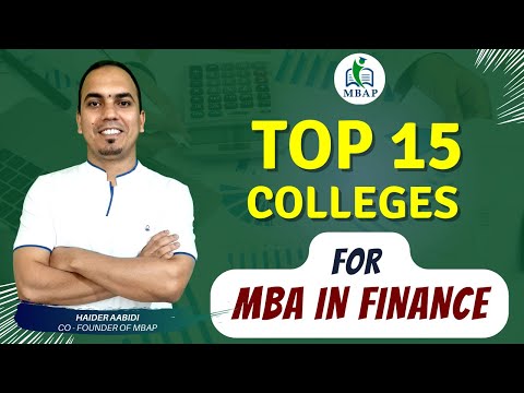 Top 15 Colleges For MBA in Finance