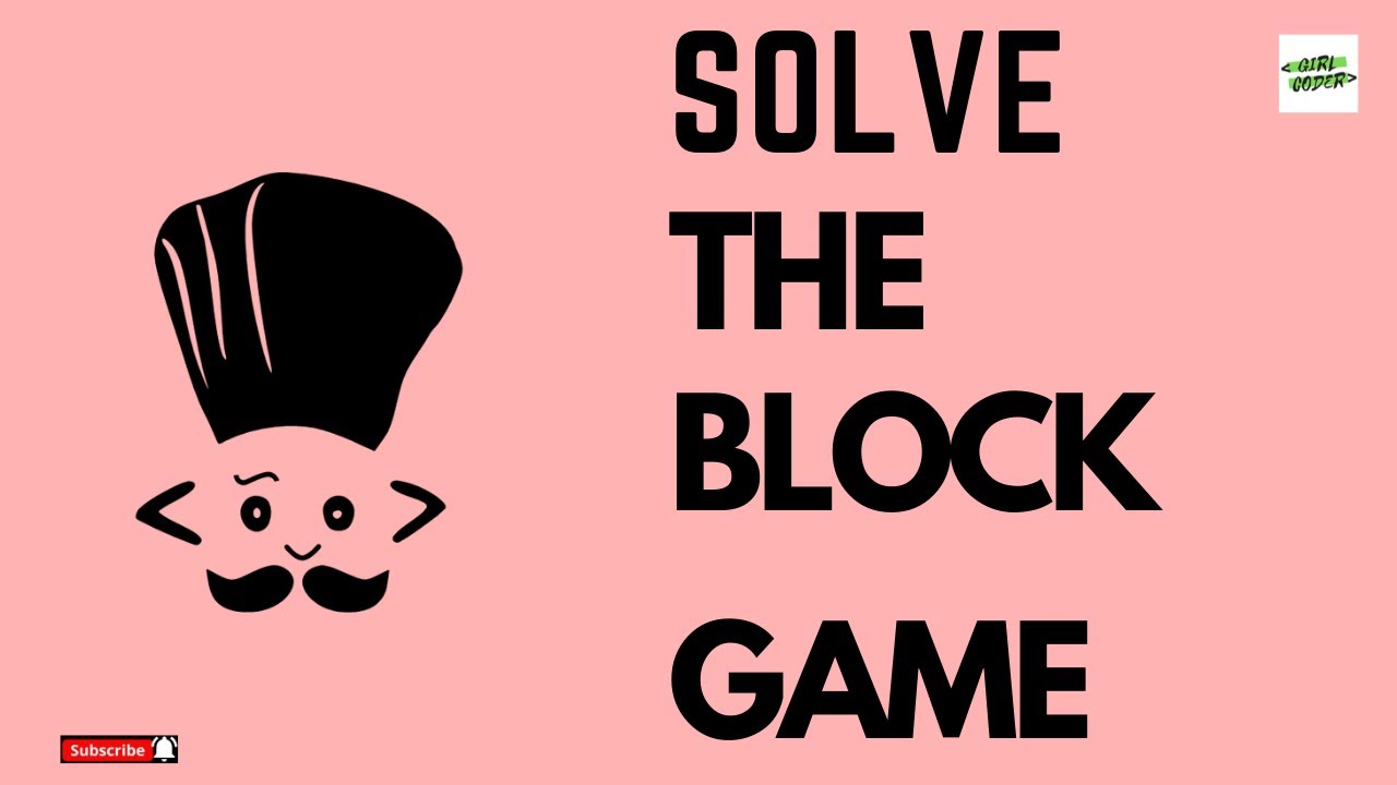 Solve this Problem in Python With me | The Block Game Codechef Problem