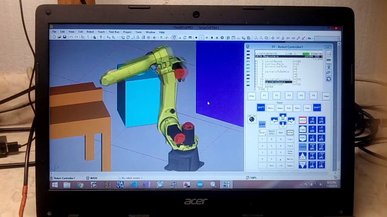 Robot cell simulation - Part 1