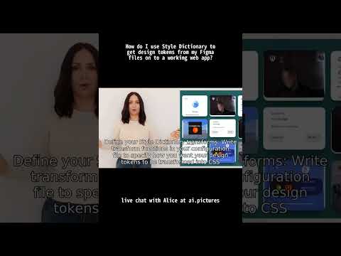How do I use Style Dictionary to get design tokens from my Figma files on to a working web app?