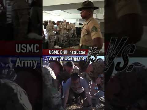 USMC Drill Instructor vs. Army Drill Sergeant. Is This Really Even a Question?
