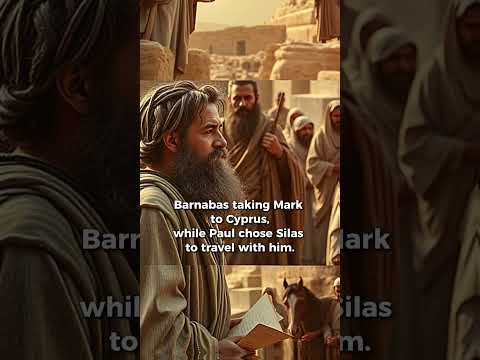 From Unity To Disagreement: A Tale Of Paul And Barnabas | Bible Story