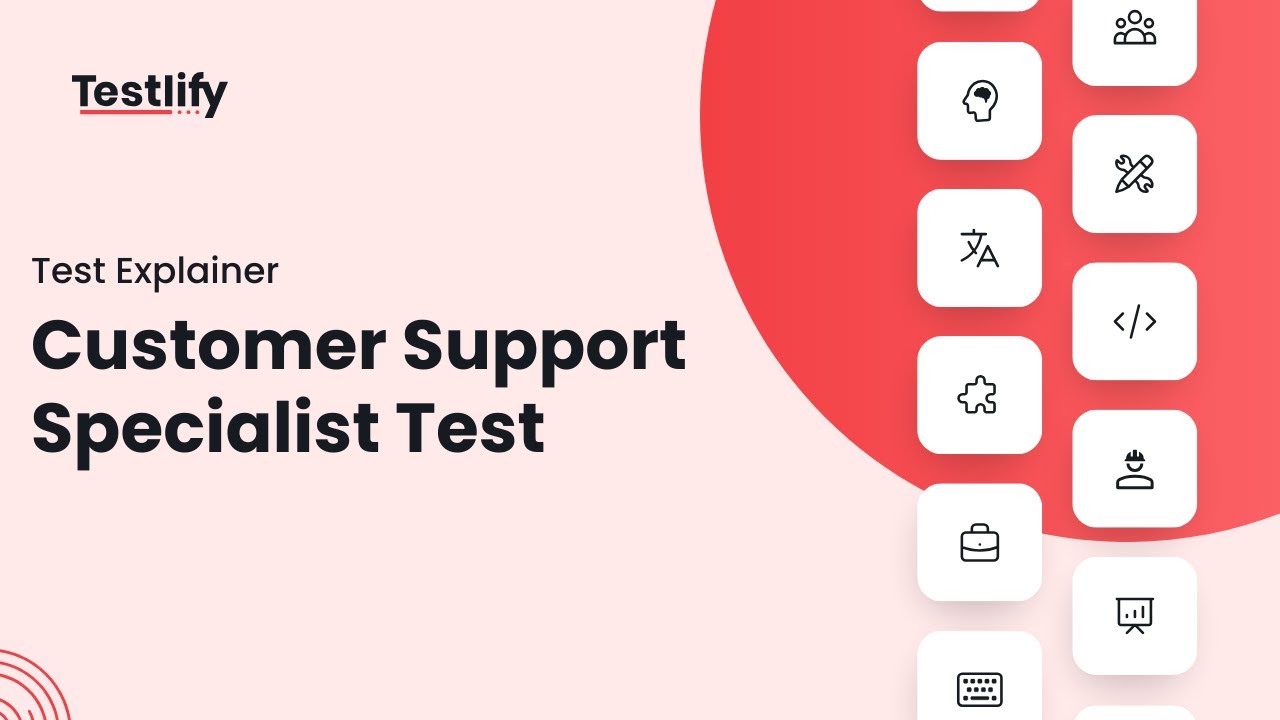 Customer Support Specialist Test | Testlify