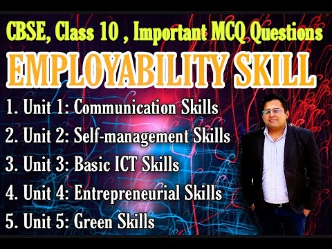 Term- I : Employability skills important MCQ with Answers for Class X | IT (CODE – 402)