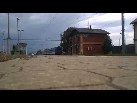 Os 3822 + SC 506 Pendolino + Nákladní vlak