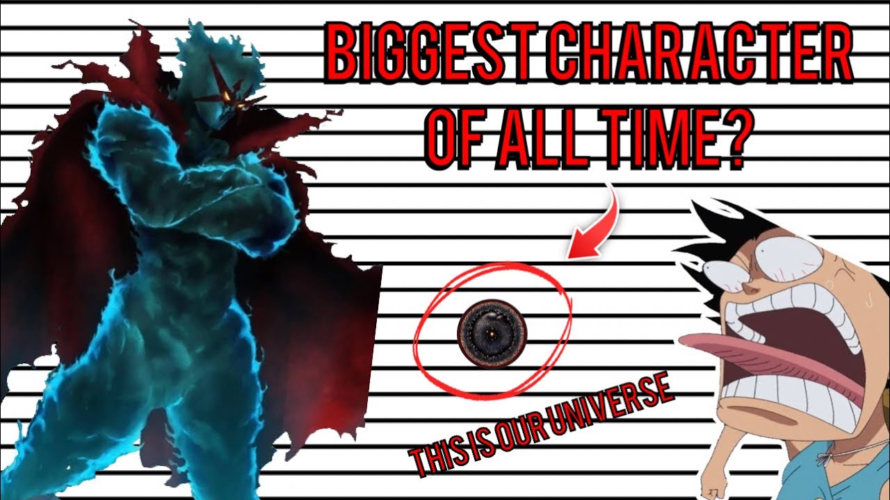 This Anime Character Is BIGGER Than OUR UNIVERSE!