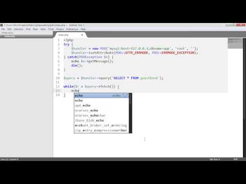 Learn PHP Data Objects PDO Getting results Part 2 8 - Mind Luster