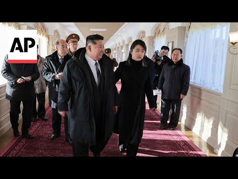 North Korea releases images of Kim Jong Un and his daughter visiting new tourist resort