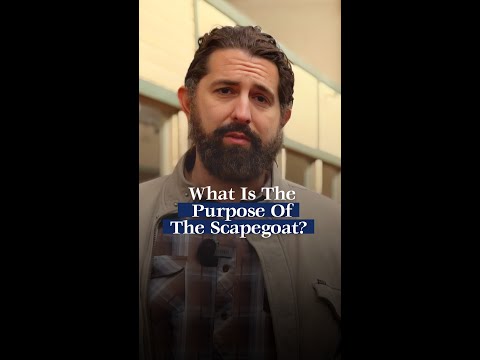 What is the purpose of the scapegoat? #shorts