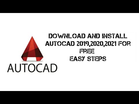 Autocad 2020, 2021 installation guide, How to download and install autocad free version for students