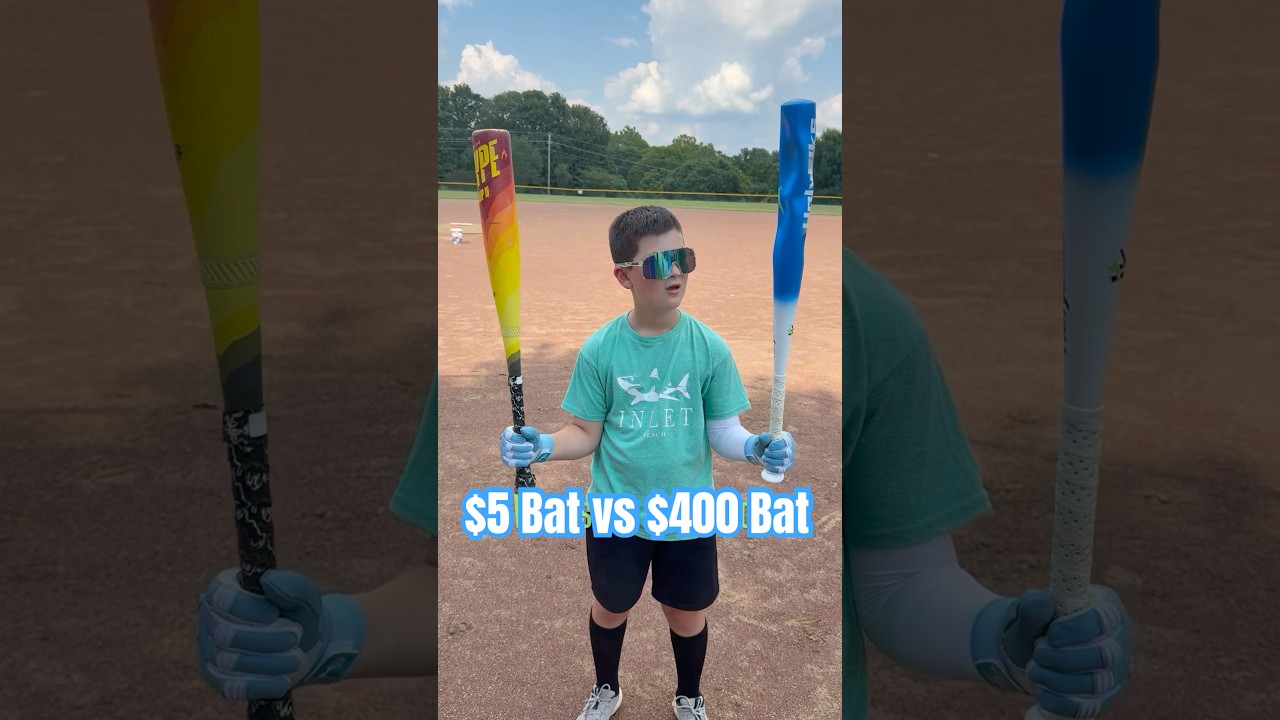 $5 vs $400 Baseball Bat | TALK Fam
