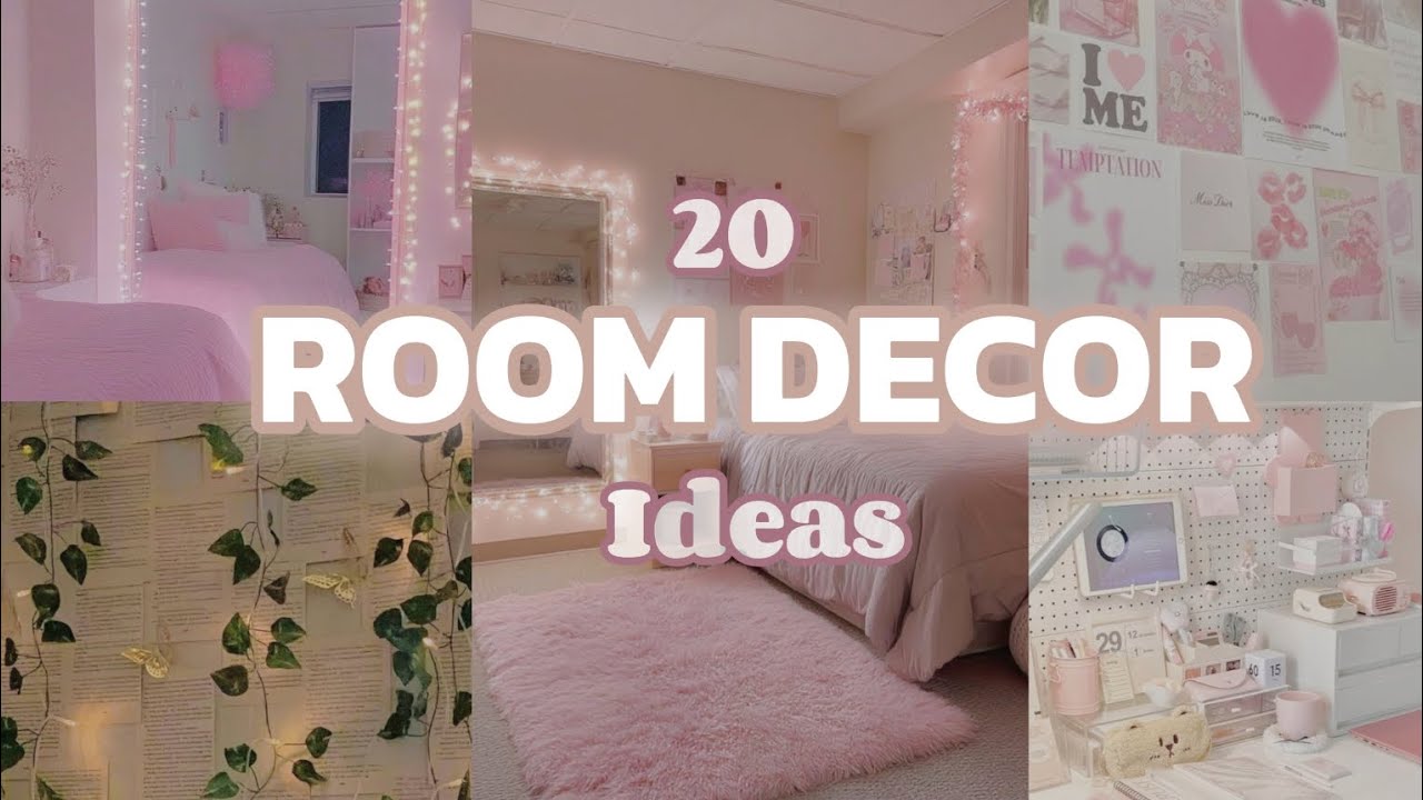 20 room decor ideas 🎀✨