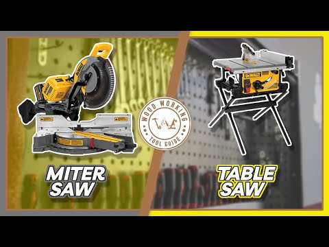 Miter Saw vs. Table Saw: Which Saw Wins for Woodworking?