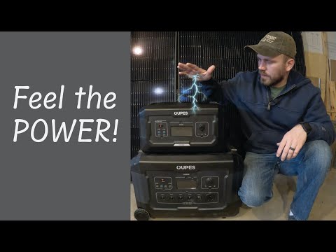 Oupes mega 3 B2 Extra Battery, off grid battery bank