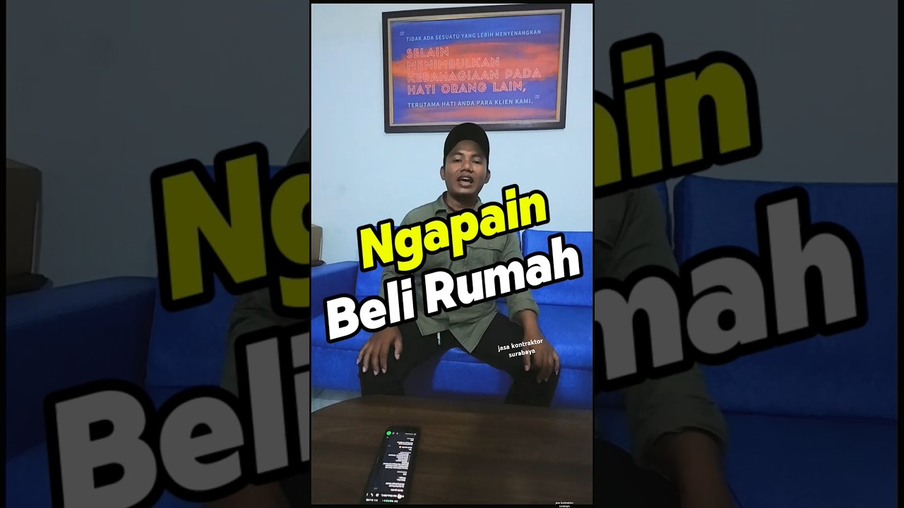 🔴TEGAS, Jasa kontraktor Surabaya, jasa bangun rumah minimalis Surabaya, rumah murah Surabaya