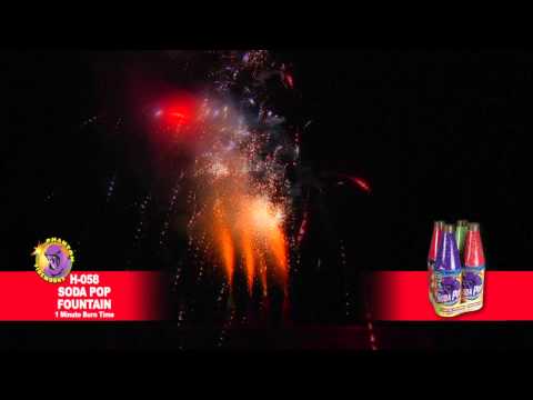 H-058 Soda Pop Fountain - Phantom Fireworks