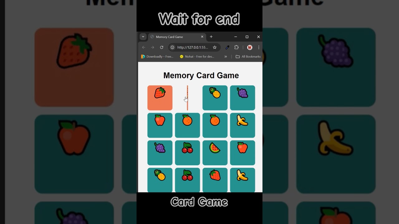 Building a Memory Card Game with HTML, CSS, & JavaScript! 💻🎮