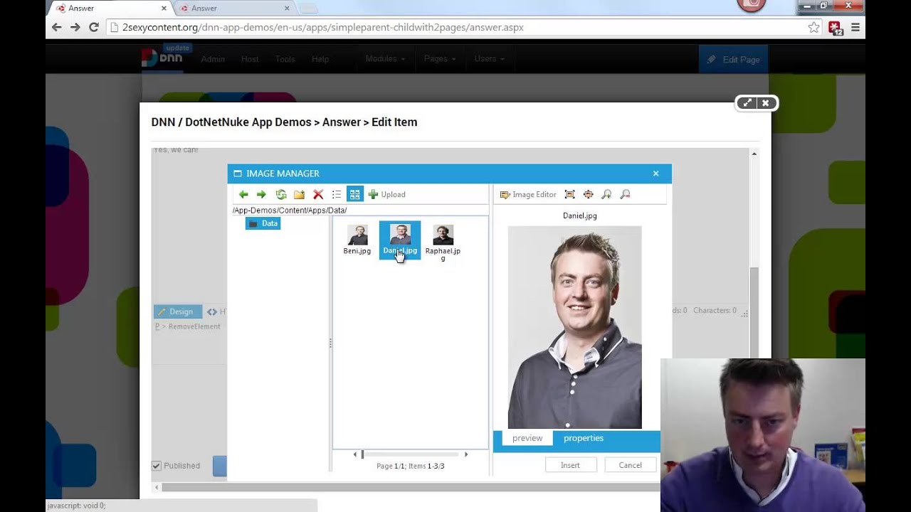 Create your first simple DNN App in 10 Minutes with 2sxc 6.0