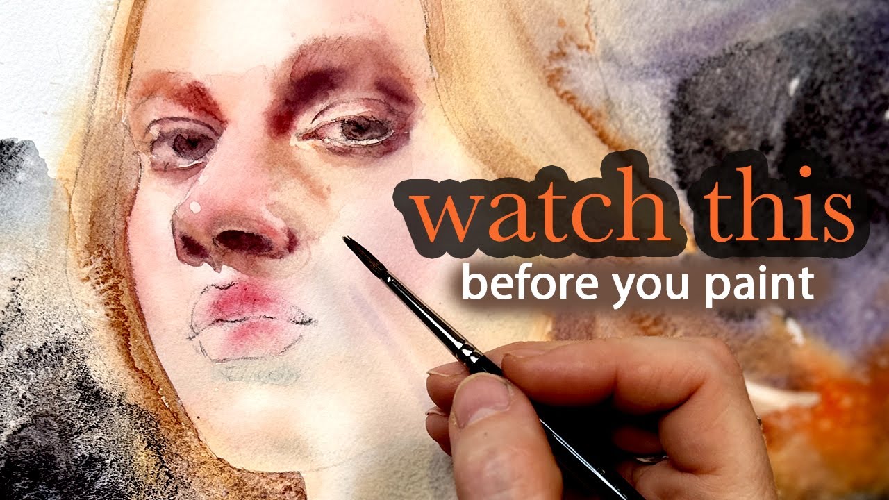 6 Pro Watercolor Portrait Techniques You Need to Try