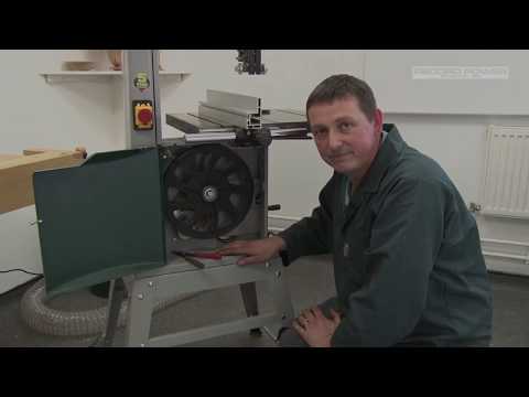How to Replace the Drive Belt on the Record Power BS300E, BS350S and BS400 Bandsaws