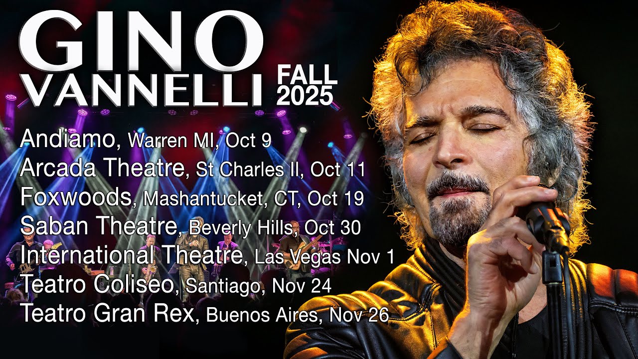 GINO FALL 2025 tour dates