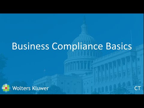 Business Compliance Basics Webinar