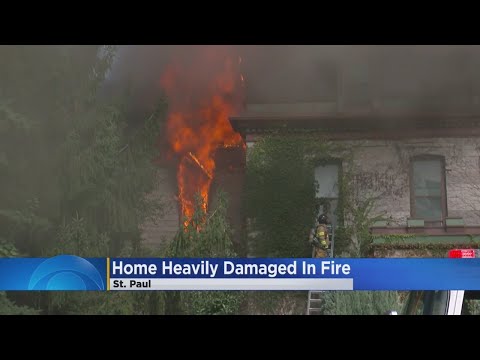 150-Year-Old St. Paul Home Heavily Damaged In Fire