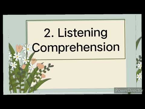 TESTING THE RECEPTIVE SKILLS