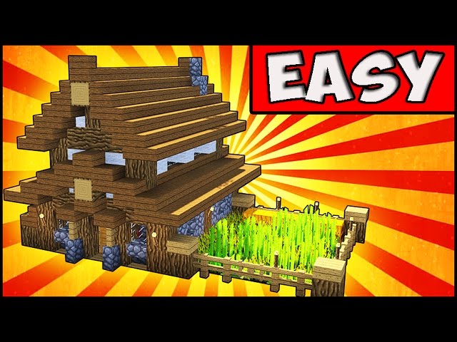 Simple, Compact and Cute Survival House - Minecraft Tutorial Minecraft Map