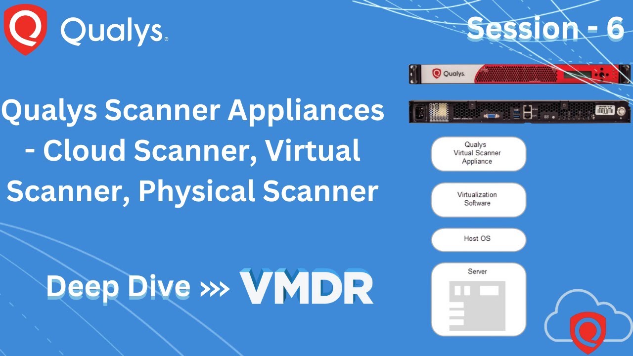 Session 6: Deploying & Configuring Qualys Scanner Appliances for In-Depth Security Scans