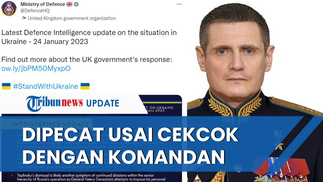 Isu Keretakan Militer Putin, Jenderal Mikhail Teplinsky Dipecat seusai Cekcok dengan Komandan ...