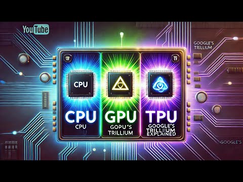 Difference between a CPU, GPU and TPU!