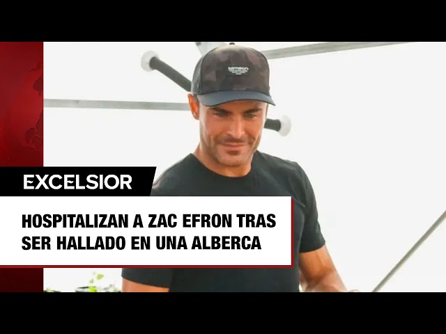Zac Efron habría caído mal dentro de la piscina e ingerido agua; esto ...
