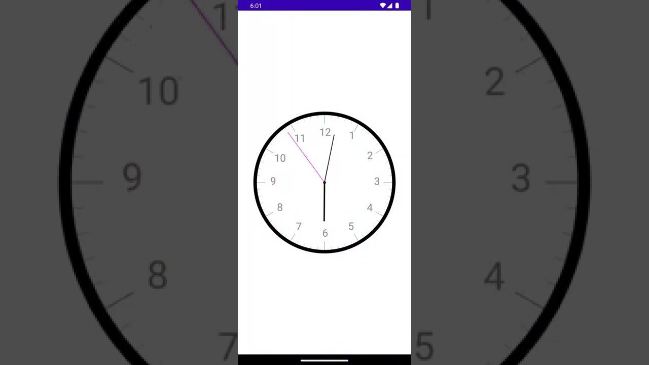 Compose - Analog Clock