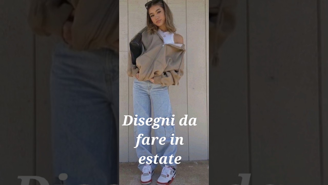 Disegni da fare in estate #divertente #aestetic